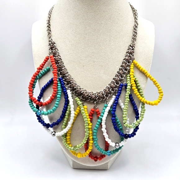 Erica Lyons | Jewelry | New Vintage Erica Lyons Glass Seed Bead ...